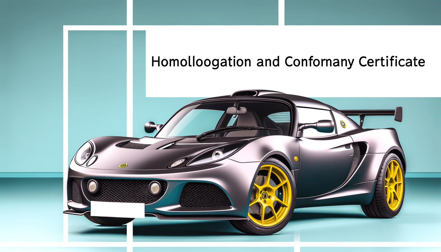 Homologation et certificat de conformité Lotus - Cocauto
