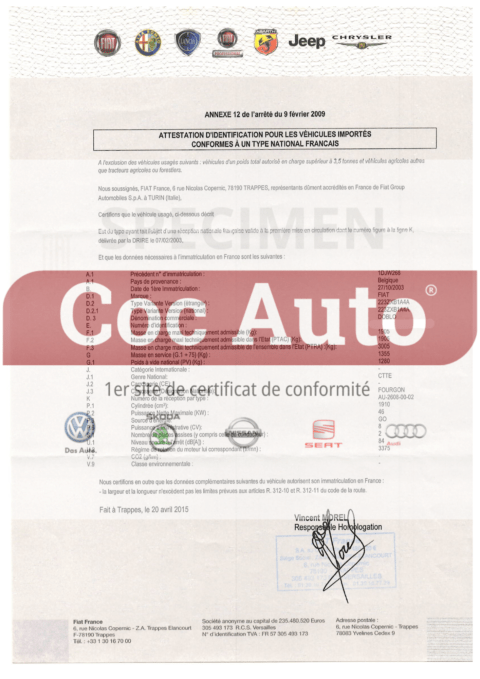 Est-ce que le COC est obligatoire ? - Cocauto